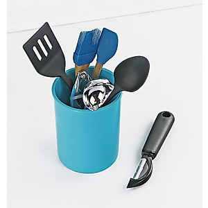 Reston Lloyd Multipurpose Utensil/Crock Holder, Turquoise, Mini Crock