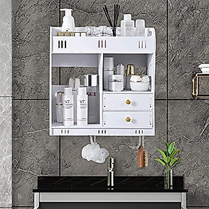 AIDLGPPCP Bathroom Wall Cabinet Bathroom Cabinet Small Bathroom Wall Cabinet Medicine Cabinets Bathroom Countertop Cabinet Stylish Bathroom Countertop Cabinet with Medicine and Wall Cabinet Features