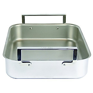Cristel Stainless Steel 3-ply Roaster with Roasting Rack