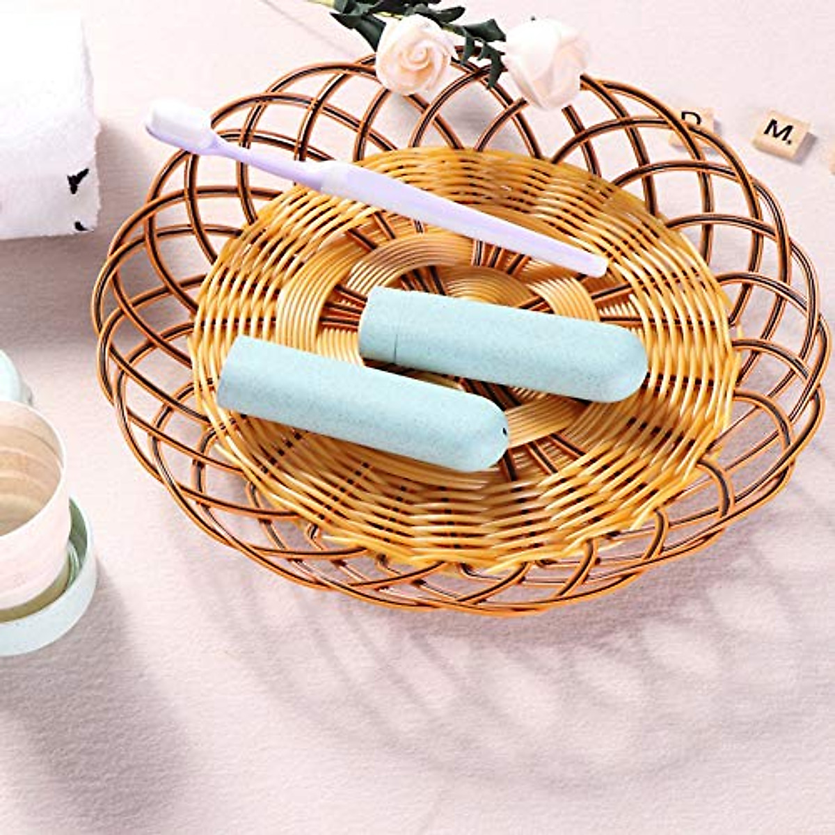 loinhgeo Portable Outdoor Travel Dustproof Toothbrush Protector Case Cover Storage Box Container Pink