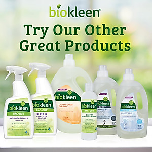 Biokleen Dish Liquid Soap - 50 Ounce - Dish-washing, Hand Moisturizing, Eco-Friendly, Plant-Based, No Artificial Fragrance, Colors or Preservatives, Citrus & Aloe