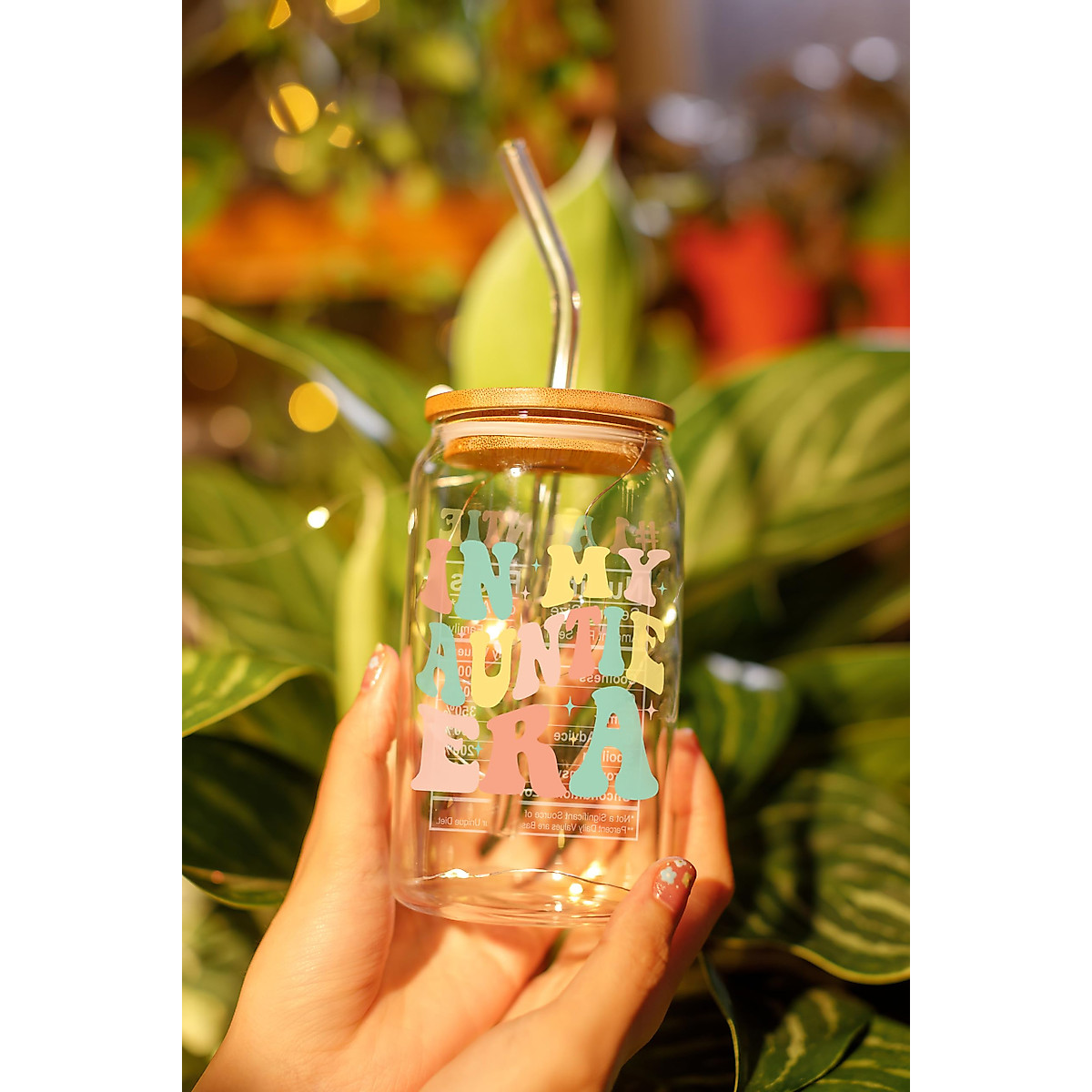 NewEleven Christmas Gifts For Aunt - Aunt Gifts From Niece, Nephew - Birthday Gifts For Aunt, New Aunt, Auntie, To Be Aunt, Aunt Announcement, Promoted To Aunt - 16 Oz Coffee Glass