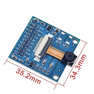 KENID 1PCS OV7670 Module with Adapter Board Contains The Camera Integrated Circuits Board