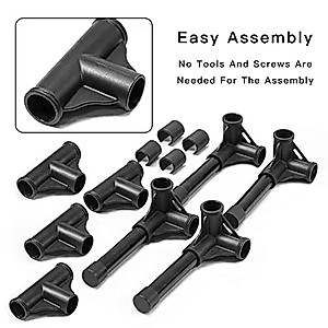 Fuzzywoozy Elevated Dog Bed, Outdoor Raised Dog Cots Beds with No-Slip Feet, Pets up to 50/70/150lbs (X-Large, Blue)