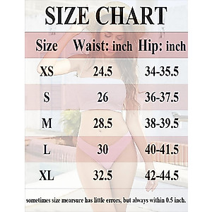 Caterlove Women's Seamless Underwear No Show Stretch Bikini Panties Silky Invisible Hipster 6 Pack (C, Large)