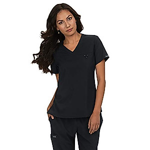 KOI Basics KOI1011 Women's Scrub Top Black M