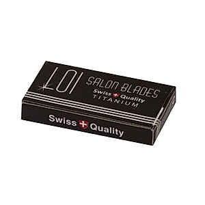 100 Loi Titanium Double Edge Razor Blades For Safety Razor - Men´s Safety Razor Blades For Shaving For Men For A Smooth And Clean Shave (1 Year Supply)