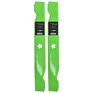 8TEN Heavy Duty Spindle High Lift Blade Kit for AYP Husqvarna 36 inch Cut Deck LR 12 120 LT 100 AY1236A 130794 532130794