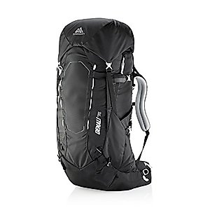 Gregory Mountain Products Denali 75 Liter Alpine Backpack, Basalt Black, Large