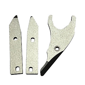 FOXBC 18 Gauge Shear Blades Cutter Replacement for Dewalt DW890 DW891 Shears, Kett KIT #102, Makita, Sioux, Porter Cable Shear