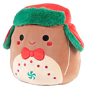 Squishmallows 10-Inch Peterson The Cookie - Official Jazwares Easter Plush - Collectible Soft & Squishy Stuffed Animal Toy - Add to Your Squad - Gift for Kids, Girls & Boys