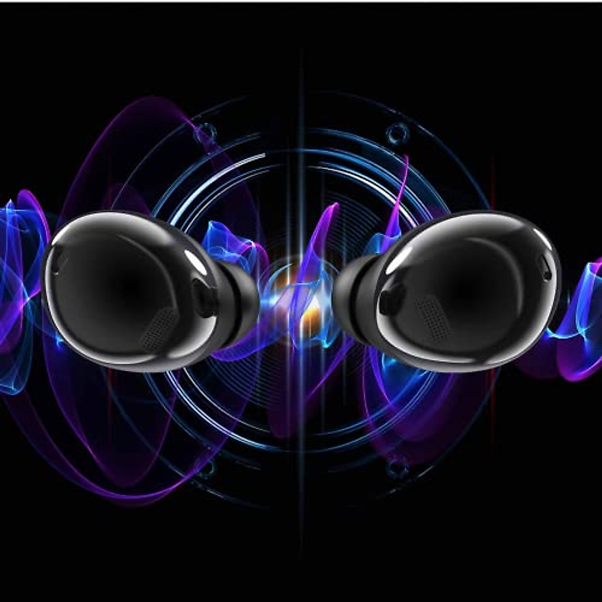 UrbanX Street Buds Pro Bluetooth Earbuds for T-Mobile REVVL 4 True Wireless, Noise Isolation, Charging Case, Quality Sound, Water Resistant (US Version) - Midnight Black