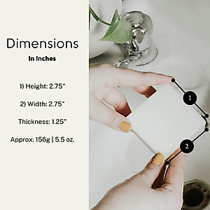 Zero Waste MVMT Dish Washing Bundle Kit | Eco-Friendly Solid Dish Soap, Cedar Soap Tray, Bamboo Pot Brush | Organic, Vegan, Non-Toxic Dish Soap | 3pc. Set