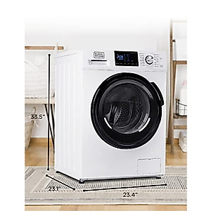BLACK+DECKER Washer and Dryer Combo, 2.7 Cu. Ft. All In One Washer and Dryer with LED Display & 16 Cycles