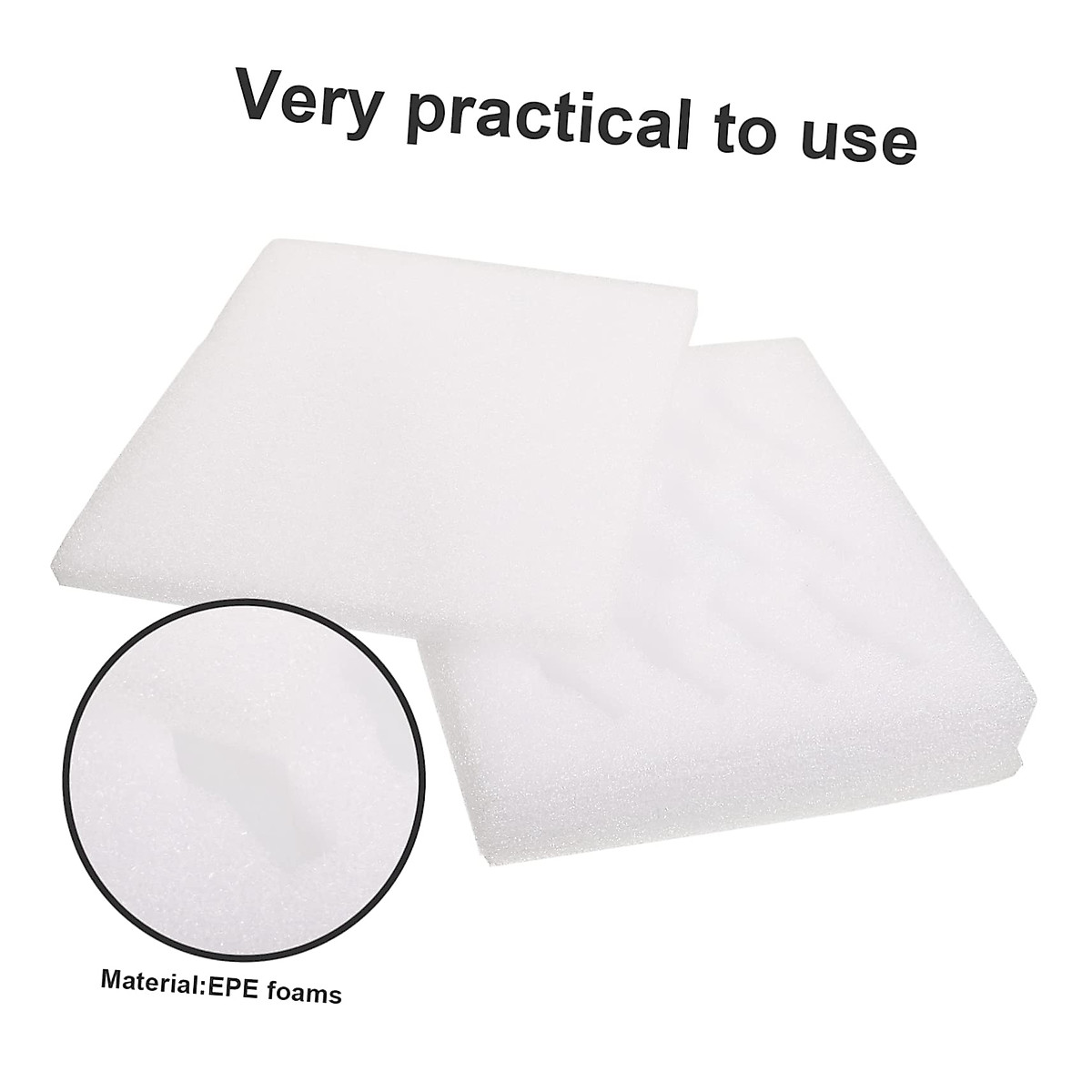 DOITOOL 2pcs Rutin Egg Protection egg holder refrigerator egg organizer egg protective tray portable egg tray eggs organizer reusable egg container egg foam trays the bird pearl cotton