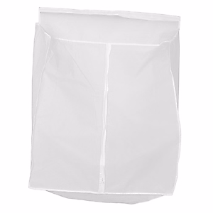 Alipis Clothing Dust Bag Clothing Dust Cover Hanging Peva White Coat Hanging Closet Bags