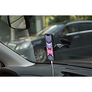 Arteck Car Mount, Universal Mobile Phone Car Mount Holder 360° Rotation for Auto Windshield and Dash, for Cell Phones Apple iPhone 14, 14 Pro, 14 Pro Max, 13, 12, 11, Xs, SE, Android Cellphone, GPS