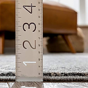 Well Woven Keller Blue Vintage Stripes Pattern Area Rug 8x11 (7'10" x 10'6")