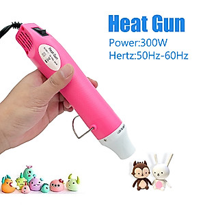 Heat Gun, Mini Hot Air Gun for DIY Crafts Portable Heat Air Gun Tool for Embossing Shrink Wrapping Drying Paint