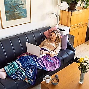 Loxezom Elephant Gifts for Adults Girls, Best Elephant Gifts for Women, Elephant Decor Unique, Elephant Blanket Throw 60" x 50", Christmas Valentine Mother’s Day Birthday Gifts for Elephant Lovers