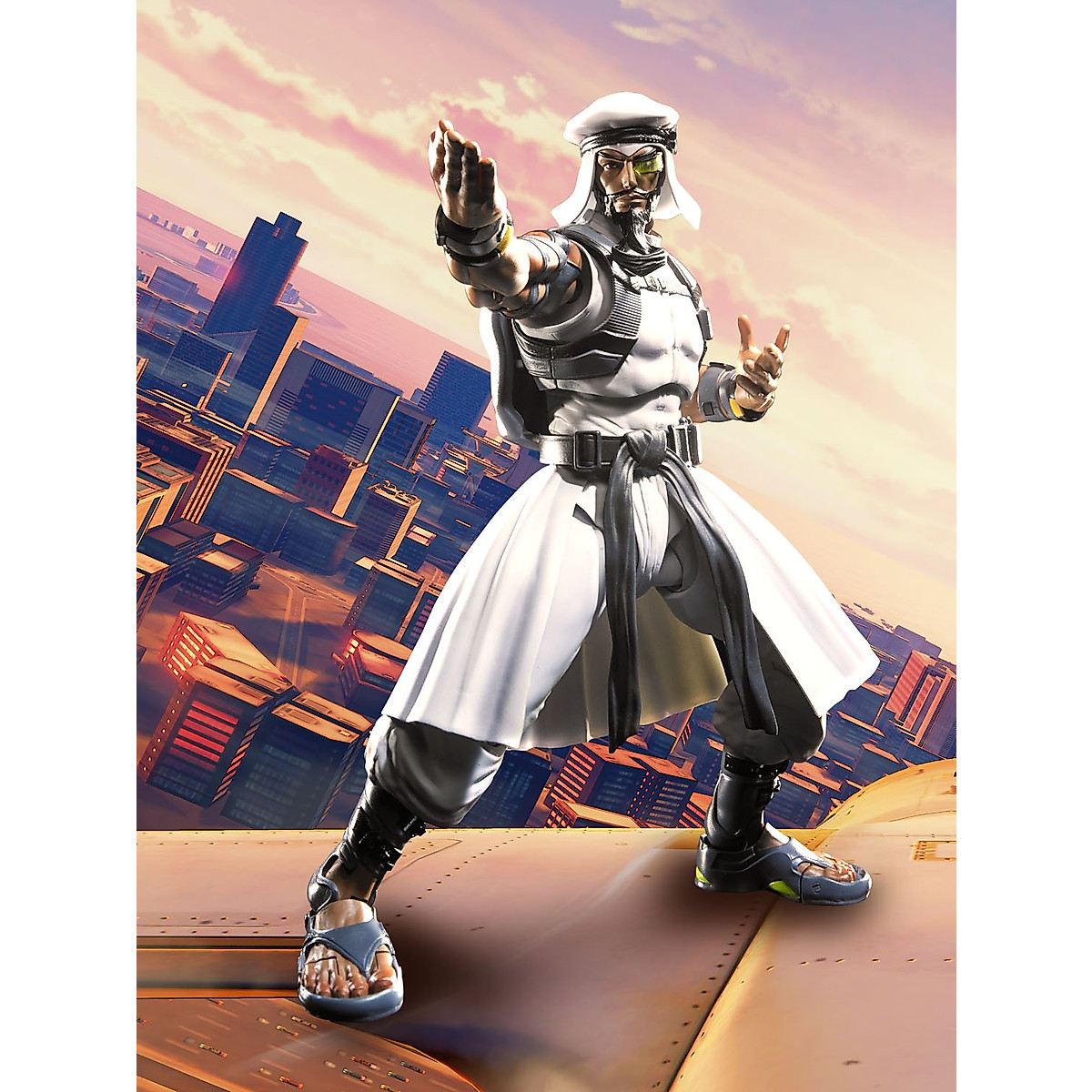 TAMASHII NATIONS Bandai S.H.Figuarts Rashid Street Fighter V Action Figure