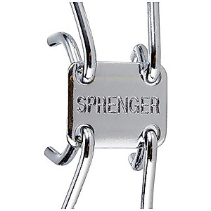 Herm Sprenger Ultra-Plus Prong Dog Training Collar Steel Chrome Plated Dog Prong Collar 3.0 mm x 22", Pinch Collar for Dogs, Dog Correction Collar