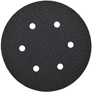 6 inch 6 Holes Premium Hook and Loop Pad Saver for Porter Cable 7336 & 97366 Random Orbital Sanders notably extends The Backing pad´s Lifetime,Multi Hole Pad Protector