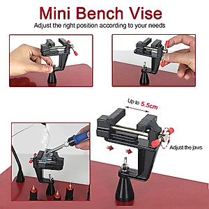 Soldering Helping Hands, NEWACALOX Third Hand Magnetic Helping Tool with 4 Soldering Helping Arms & Big PCB clamp Holder & 4 Upgrade PCB Holder Pillars, Waterproof Solder Clamp Station