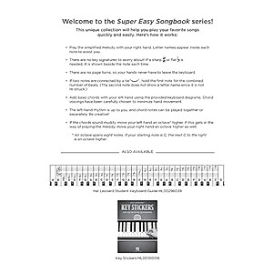 Taylor Swift - Super Easy Songbook - 2nd Edition: 30 Simple Arrangements for Piano with Lyrics