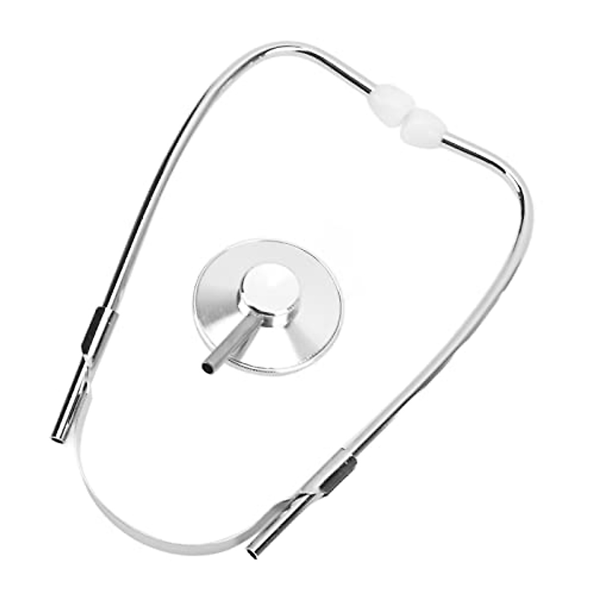 Plug in Echoscope, Non Impurities Rubber and Steel Firm Connection Suitable Elasticity Stethoscope Good Listening Effect Proper Hardness for Home Use
