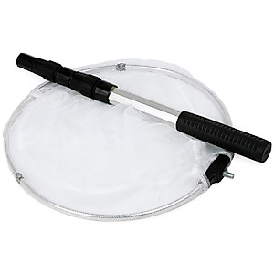 RESTCLOUD Butterfly Net with 12" Ring, 24" Net Depth, Handle Extends to 36 Inches (12" Ring, 36" Handle)