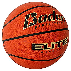 Baden Elite Indoor Game Composite Basketball, Official Size 6 & 7