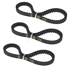 labwork Drive Belt 725 Replacement for Go Kart 30 Series Torque Converter- 3pc Set (3 Belts)