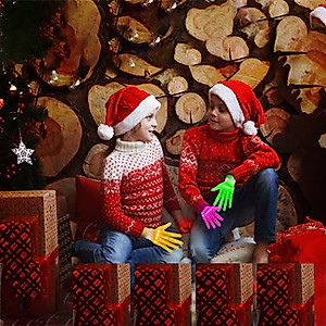 WEICHUANGXIN Light-Up Skeleton Hand Gloves Adjust Modes LED Gloves New Fun Cool Party Favor Hot Toys Cool Toys Christmas Birthday Gifts for Boys Girls