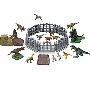 ???(MATTEL) Jurassic World Dominion Minis Mega On-The-Go Dinosaur Danger Set HJB16