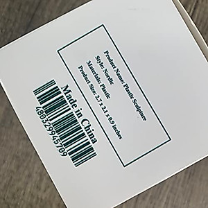 Gosiea Plastic sculptures，Greek Bust Statue and Sculptures Set Greek Bust Statue Decor Roman Plastic Mini Greek Mythology Figurine Greek God Statue Bust Small for Decor/ Gifts.