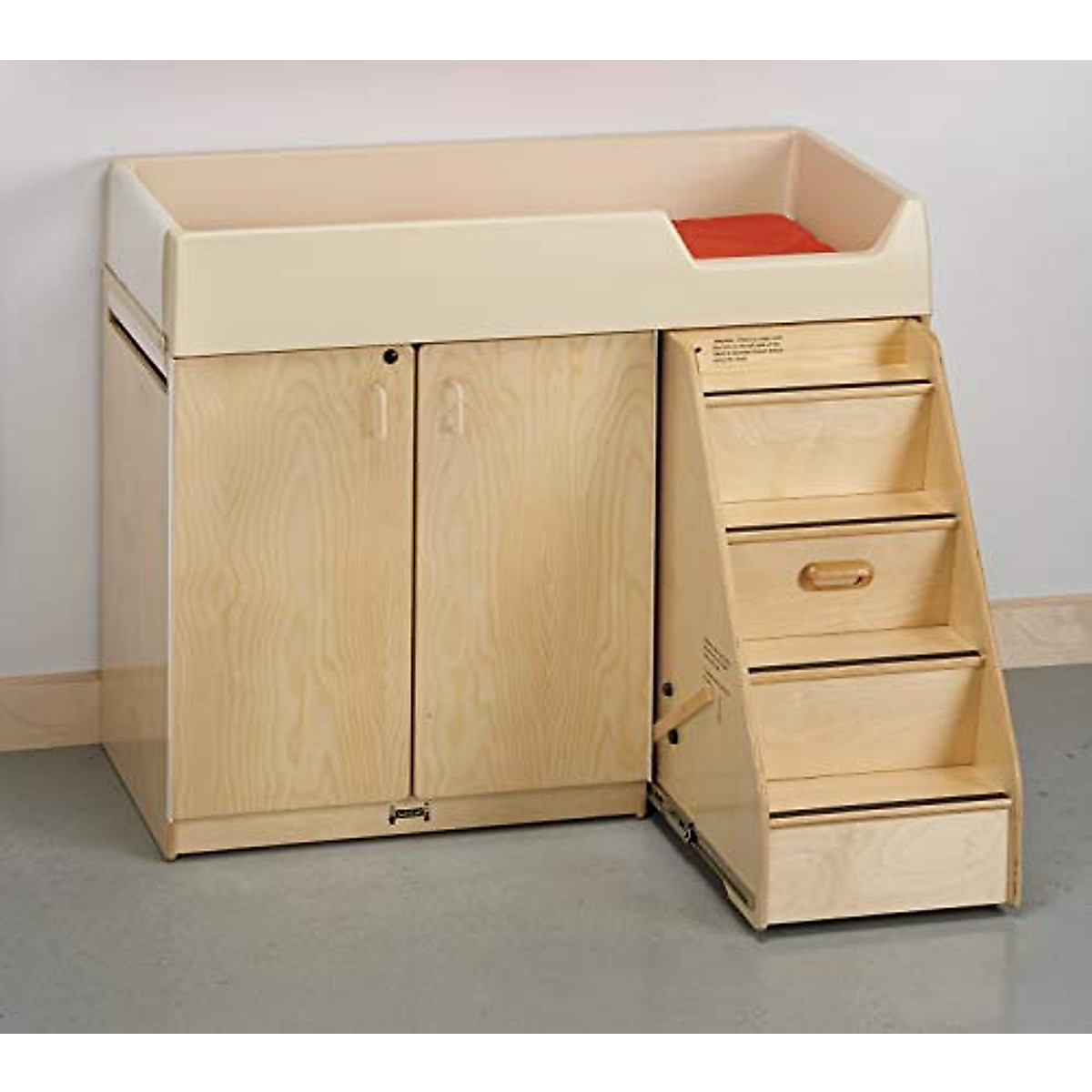 Jonti-Craft 5148JC Diaper Changer with Stairs, Right