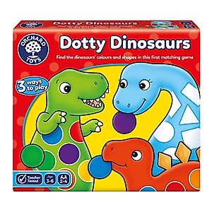 Orchard Toys Dotty Dinosaurs Children's Game, Multi, One Size