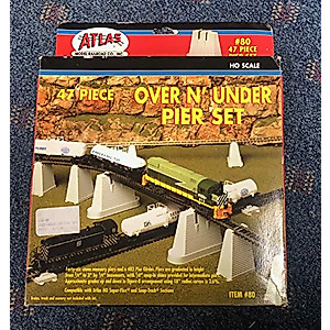 Pier Set (47Pc Set) HO Scale Atlas Trains