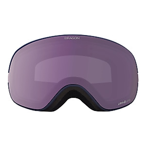 Dragon Unisex X2S Smaller Fit Snow Sport Goggle - Shadow Frame | LL Violet Lens
