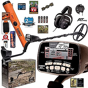 Garrett AT PRO Metal Detector with Pro-Pointer AT Underwater Pinpointer