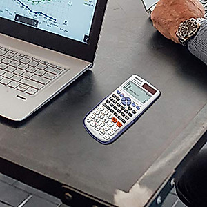 OSALO Scientific Calculator 417 Function 2 Line 10+2 Digits Written Display Solar Scientific Calculator (OS 991ES Plus)