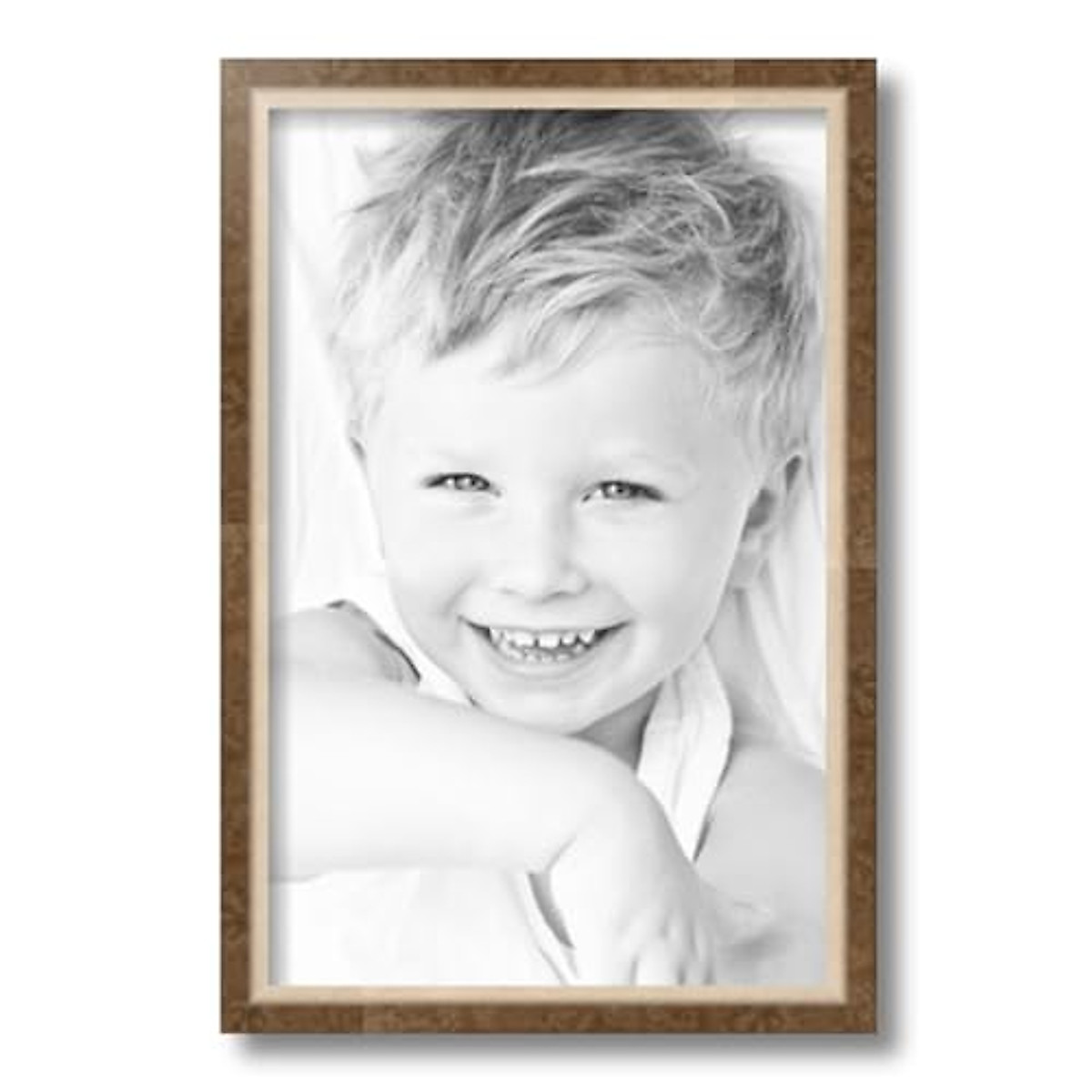 ArtToFrames 11x17 Inch Multi Picture Frame, This 0.94 Inch Custom Wood Poster Frame is Other - Comes with Foam Backing 3/16 inch and Regular Glass (FBPLE398402-11x17)