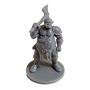 DRUNK'N DRAGON DND Guards Minis 25 Fantasy Miniatures for Tabletop/Dungeons and Dragons Roleplaying Games - Bulk Minis Unpainted- Figures Starter Set