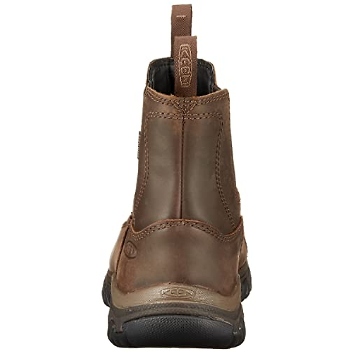 KEEN Men's Anchorage 3 Waterproof Pull On Insulated Snow Boots, Dark Earth/Mulch, 12