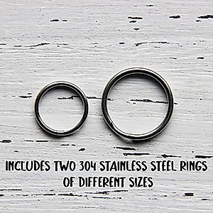 MYXGY Stainless Steel Pet ID Tag, Personalized Dog Name Tags, Customized Cat Tags, Deep Laser Engraving, Optional Engraved on Both Sides, Various Design Options