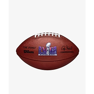 WILSON Super Bowl 57 Official Leather Game Football - Chiefs vs. Eagles
