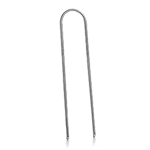 GardenMate 50-Pack Anti-Rust 6 Inch 11 Gauge Round-Top Heavy-Duty U-Shaped Garden Securing Stakes/Spikes/Pins/Pegs - Hot Dipped Galvanized Sod Staples for Anchoring Landscape Fabric