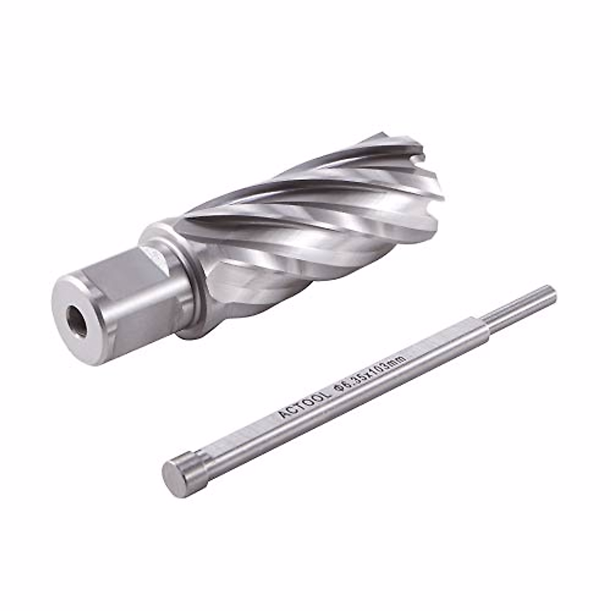 ACTOOL 1" Diameter × 2" Depth of Cut HSS ANNULAR Cutter with 3/4'' Weldon Shank