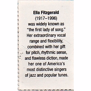 US Postage Stamp Single 2007 Ella Fitzgerald Issue 39 Cents MNH Scott #4120